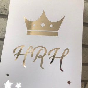 Personalised REAL Silver Foil Prints Custom Quote Poster Sign Wall Art ...