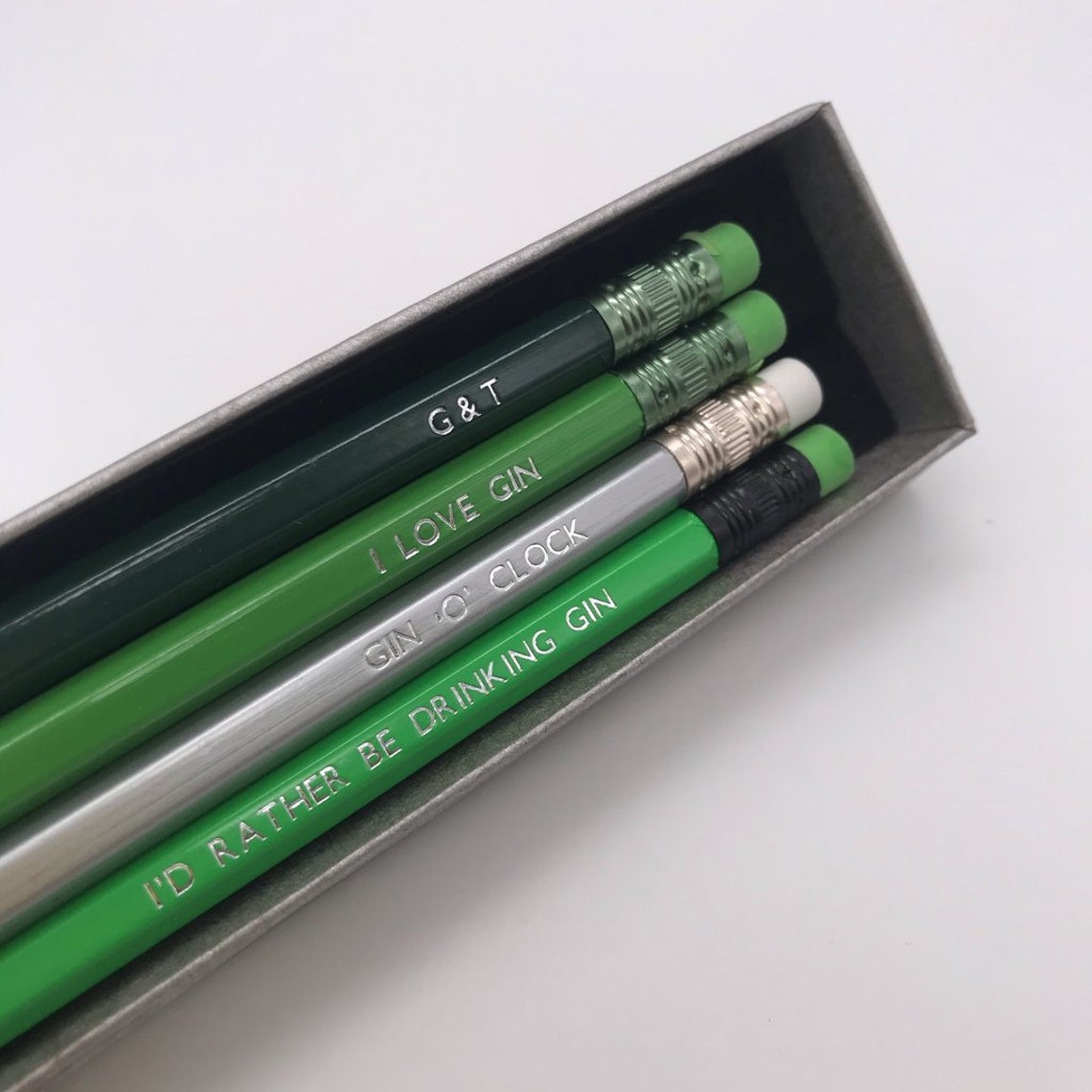 Personalised Pencil Sets Perfect for Back to School - Etsy