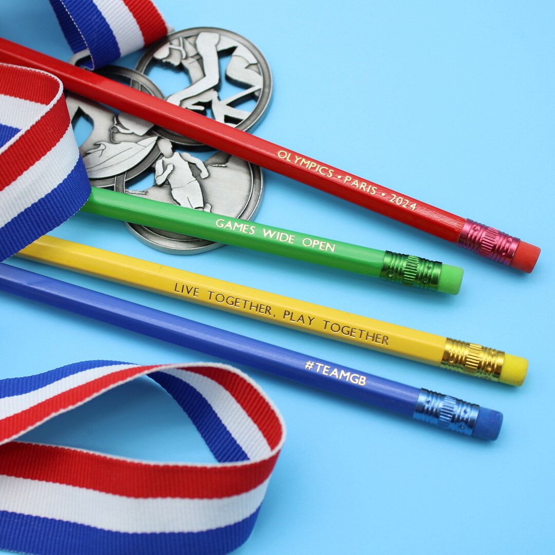 Olympics 2024 Pencil Set - Etsy
