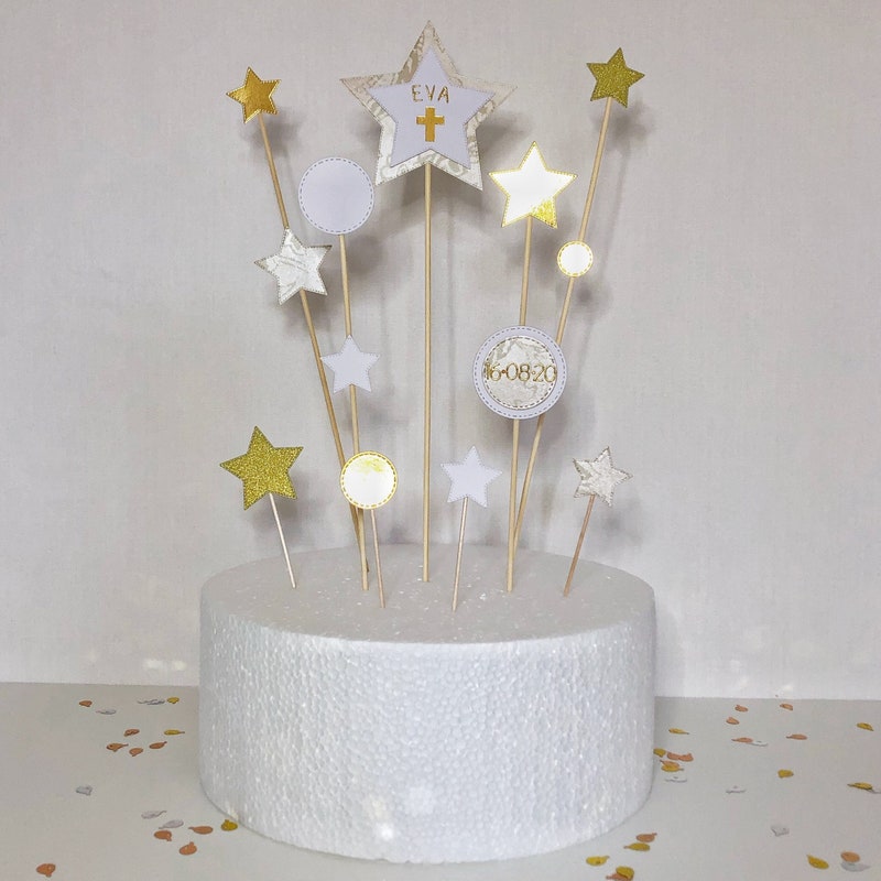 Confirmation Cake Topper - Etsy