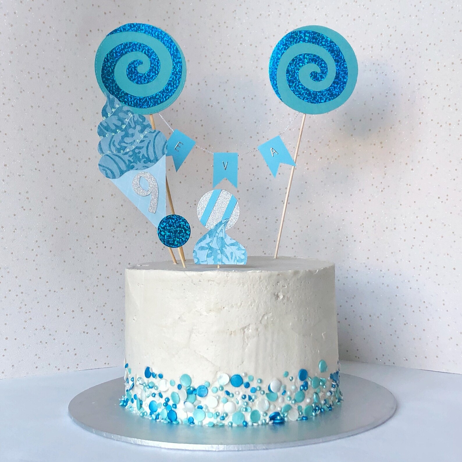 Birthday Cake Topper Personalised Candy Cake Topper Sweet | Etsy