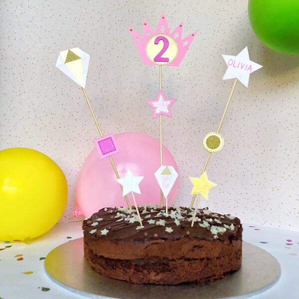 Princess Cake Topper - Etsy UK