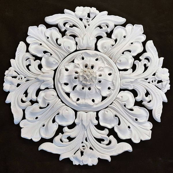 Plaster Ceiling Medallion - Etsy