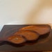 Vintage Large Wood Carved Leaf Palm Serving Tray Jewlery Dish - Etsy