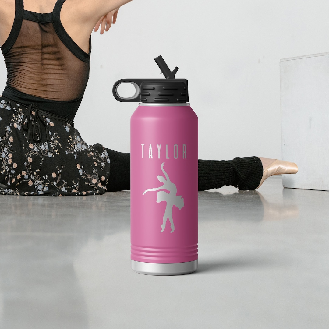 Ballet Water Bottle for Dancer, Dance Practice Water Bottle, Ballerina ...