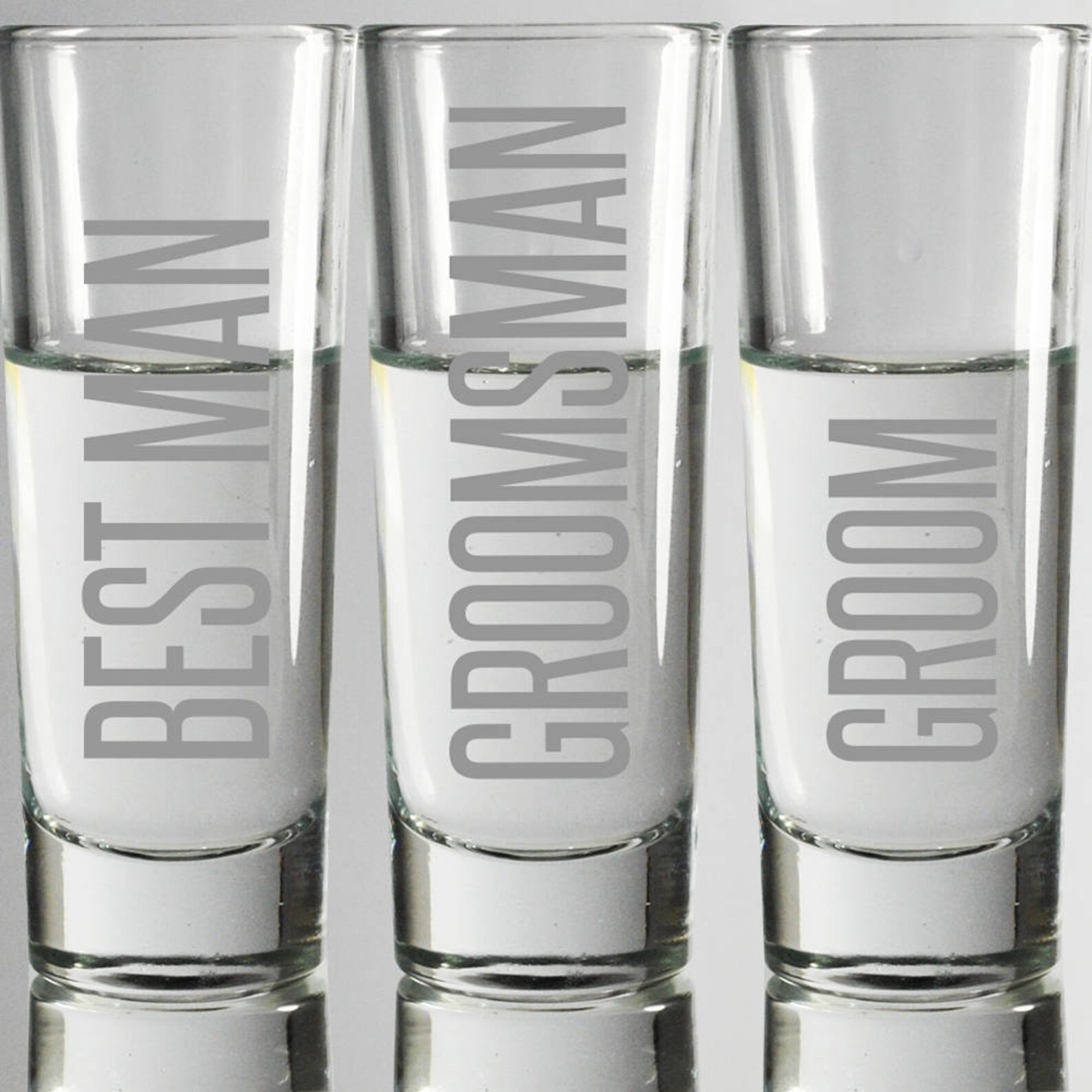 Custom Laser Engrave Tall Shot Glasses Etched Shot Glass | Etsy