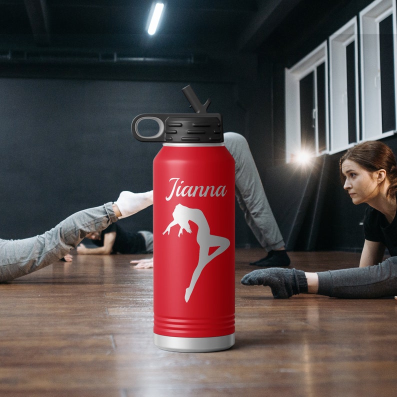 Ballet Water Bottle for Dancer, Dance Practice Water Bottle, Ballerina ...