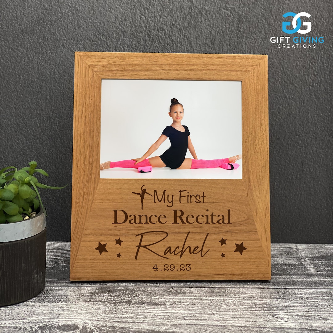 My First Recital, Personalized Picture Frame, FAST SHIPPING, Dance ...