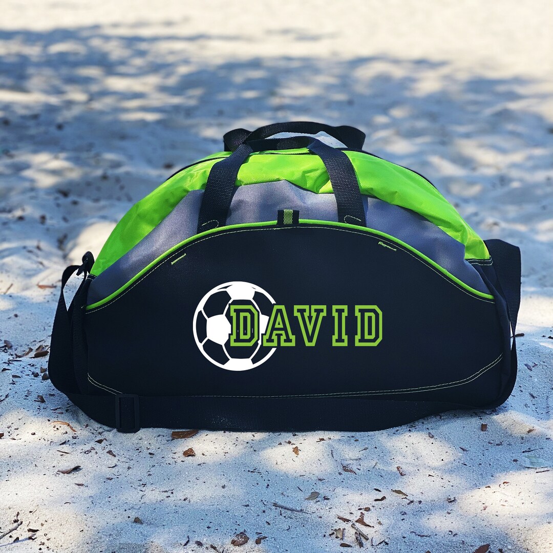 Personalized Bag, Soccer Player Gift, Team Duffle Bag, Kids Duffle Bag ...