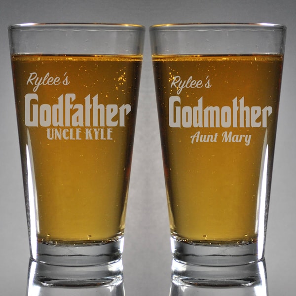 Custom Beer Glasses - Etsy