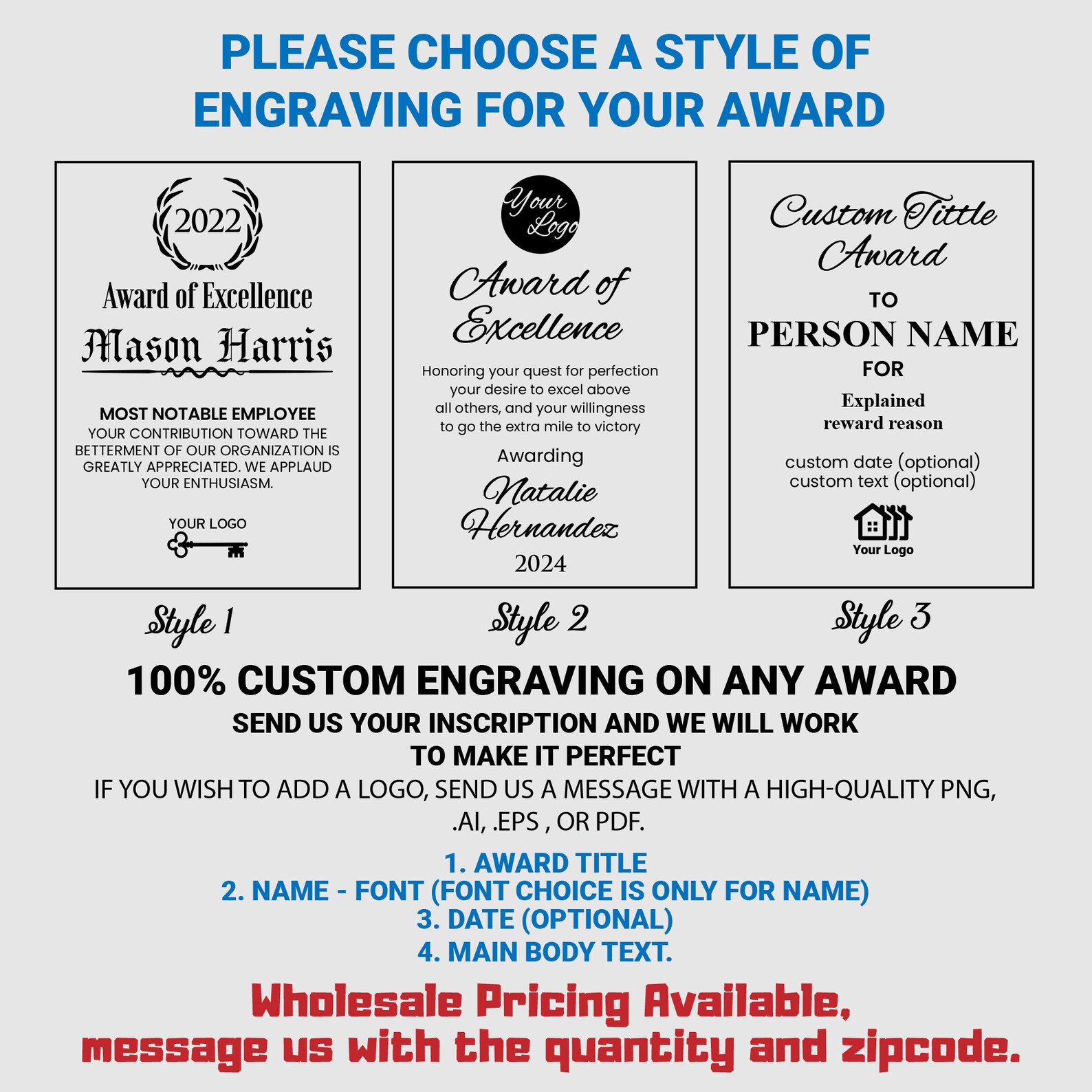 Personalized Flame Accent Glass Award, Glass Employee Award, Award for ...
