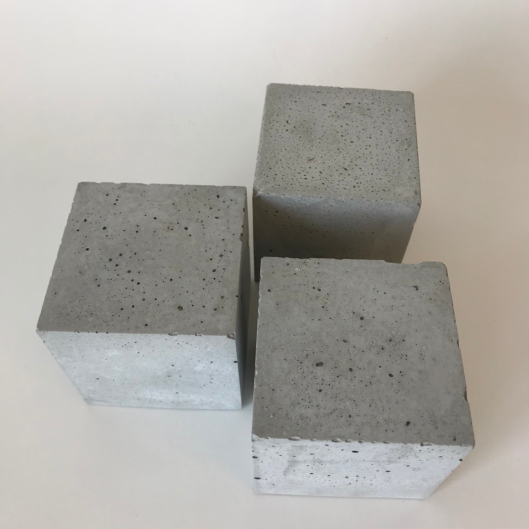 Display SET Concrete Block Photo Props, Display Stand, Display Set ...
