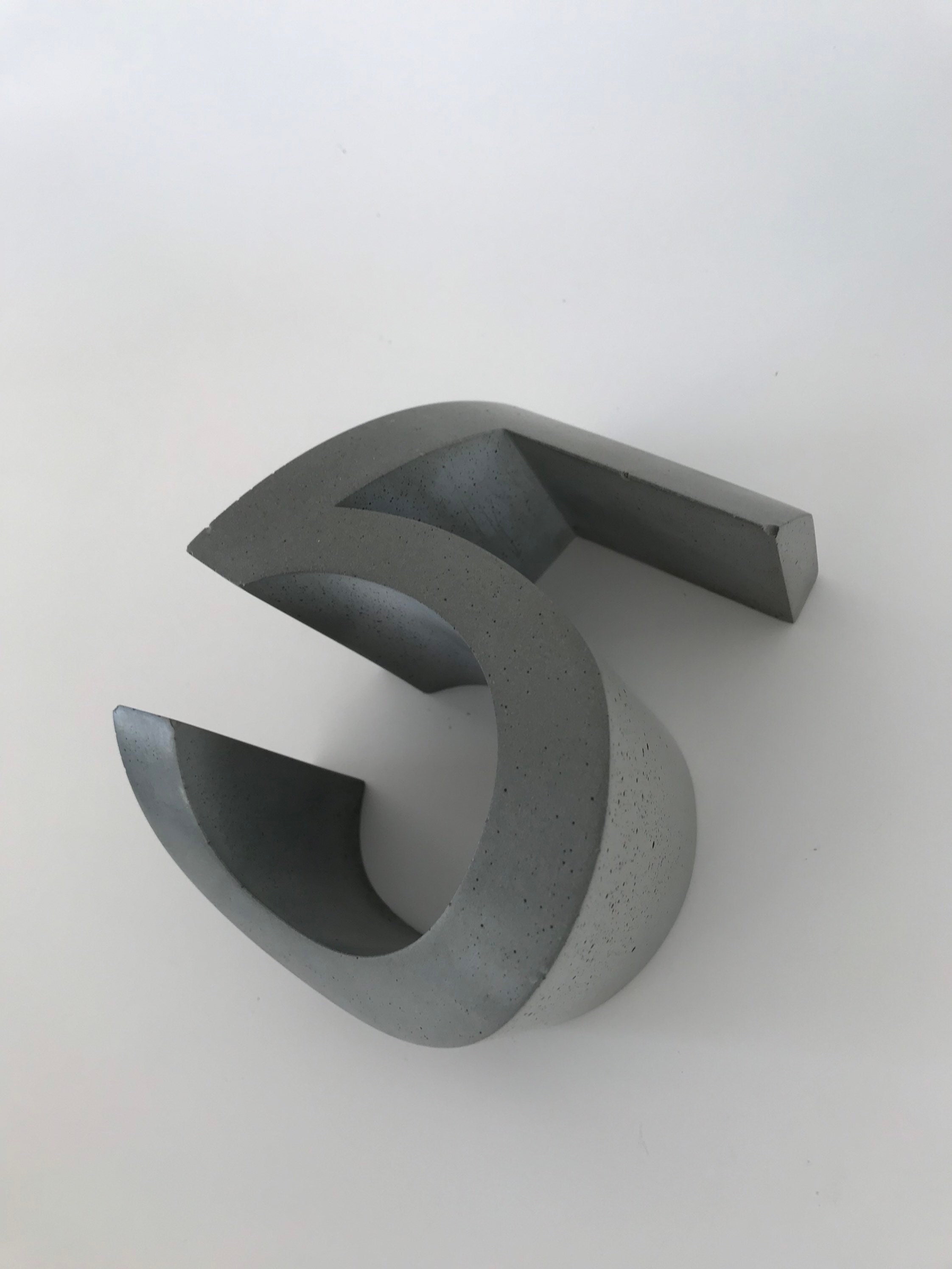 Concrete House Numbers - Etsy