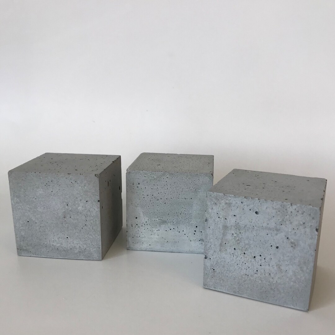 Display SET Concrete Block Photo Props, Display Stand, Display Set ...