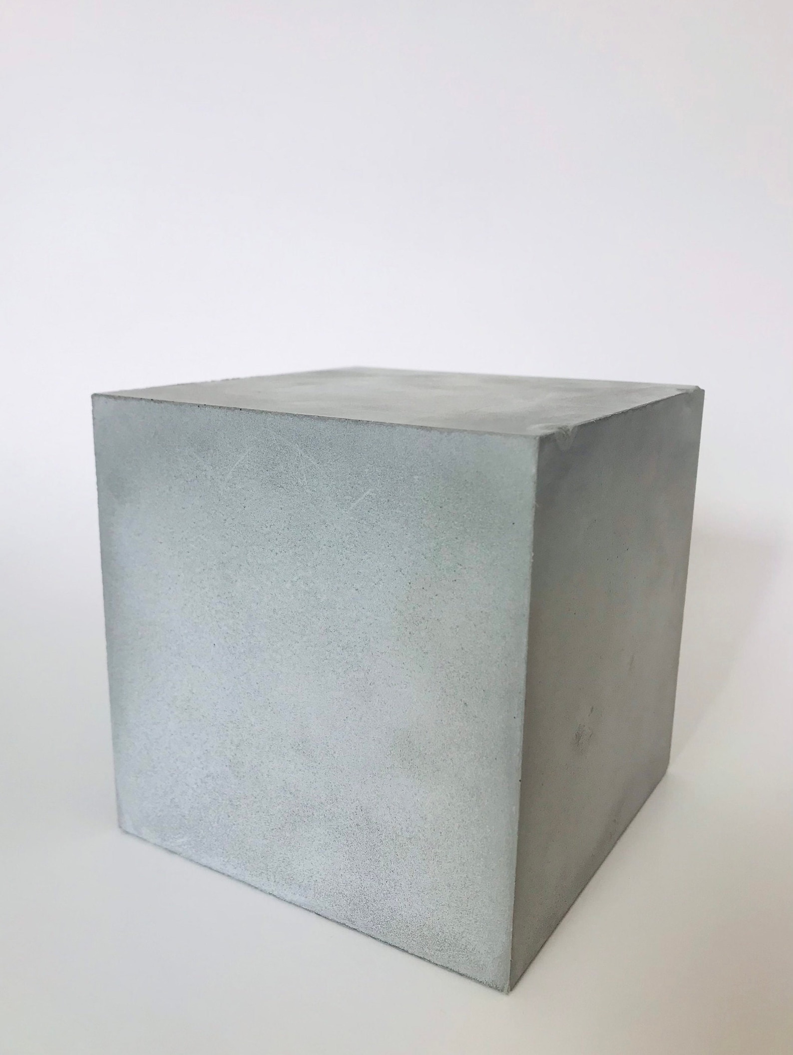 Large Concrete Display Cube Block for Jewelry Display, Photo Prop ...