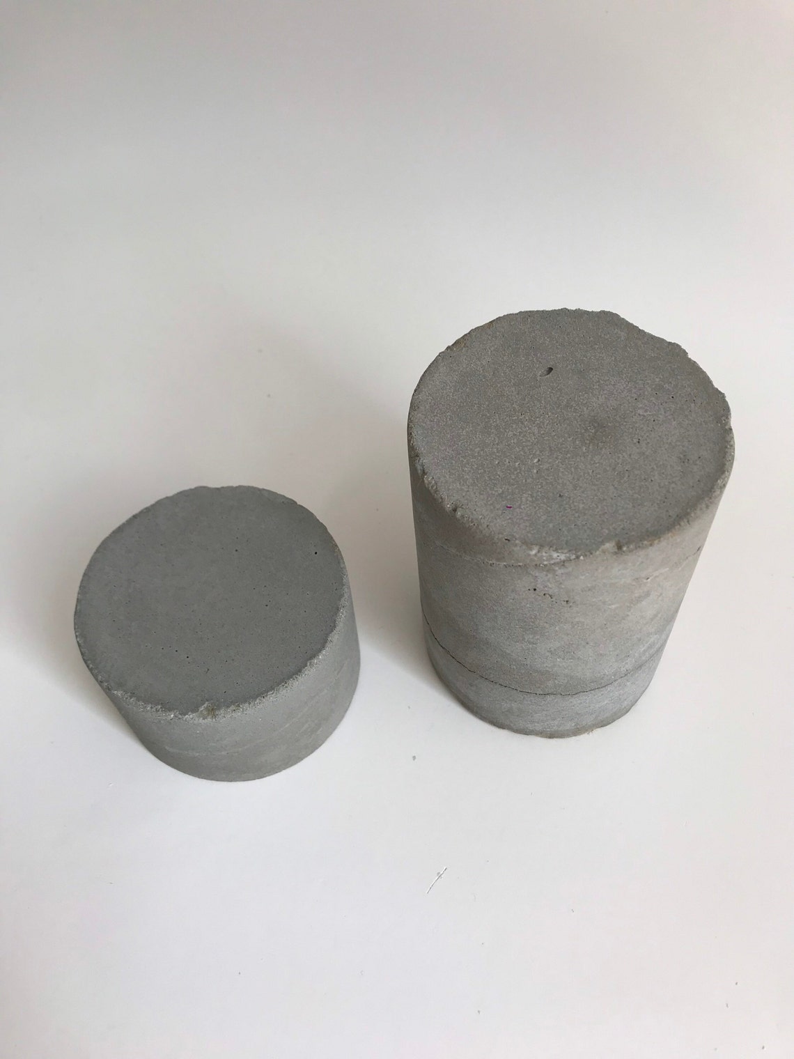 Concrete Display Cylinders Photo Props - Etsy