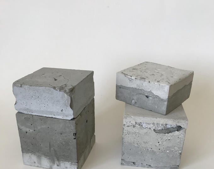 Display SET Concrete Block Photo Props, Display Stand, Display Set ...