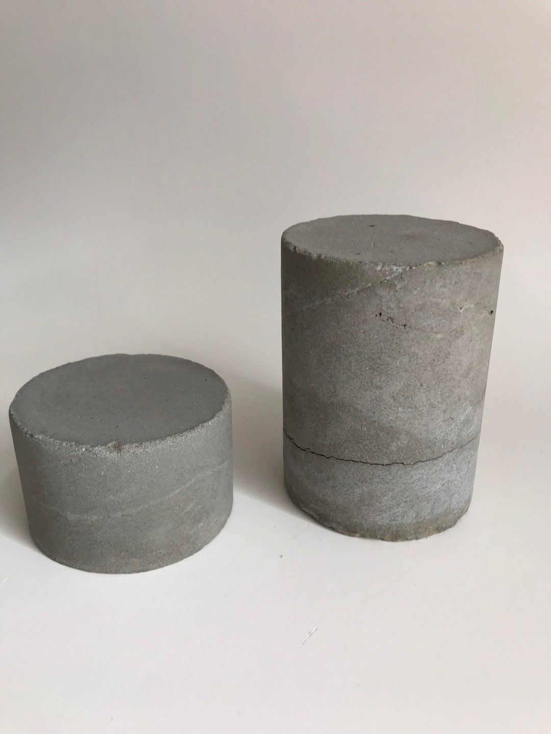 Concrete Display Cylinders, Photo Props - Etsy
