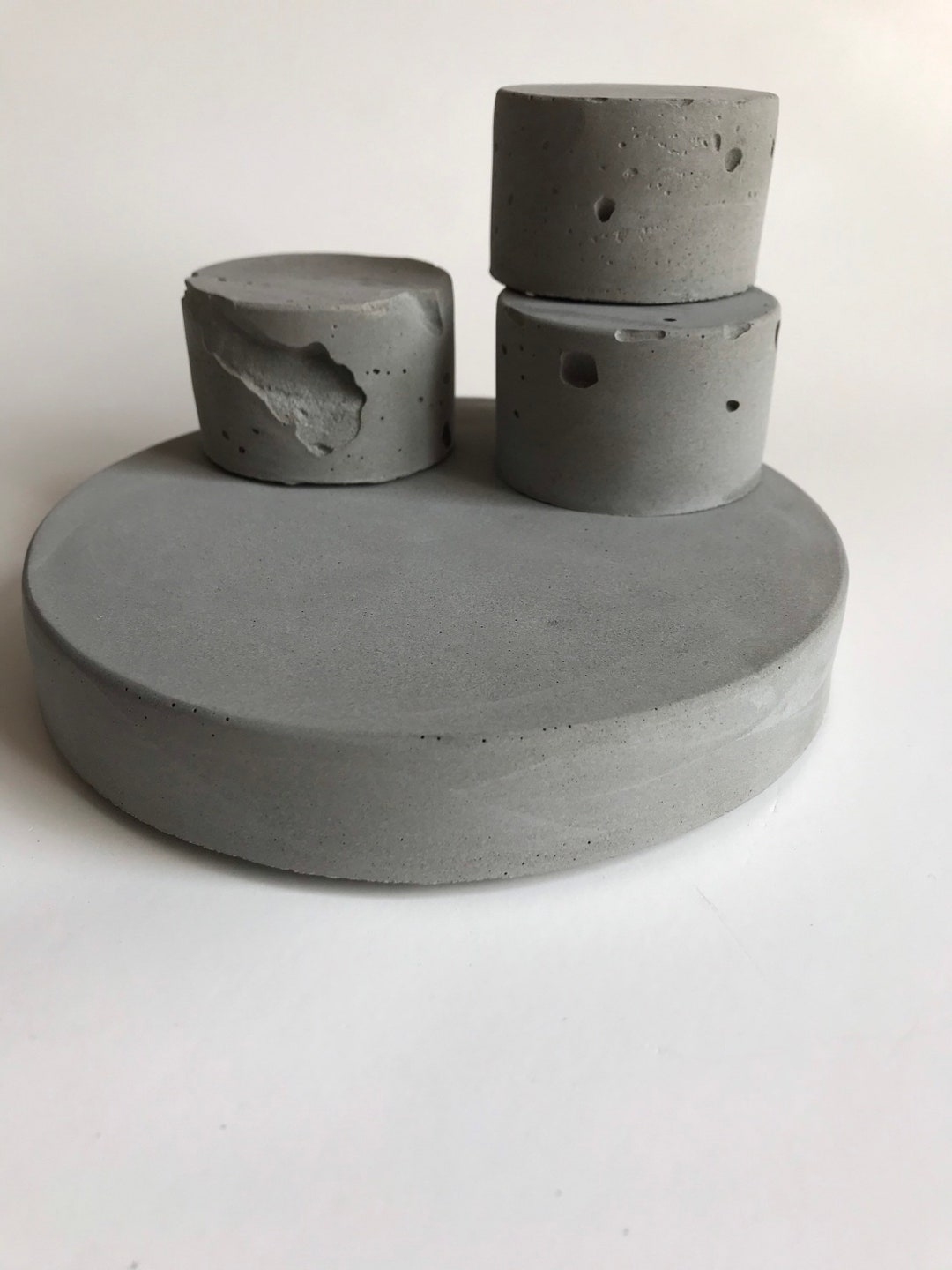 Concrete Display Stand, Cylinder, Photo Props, Extra Large - Etsy