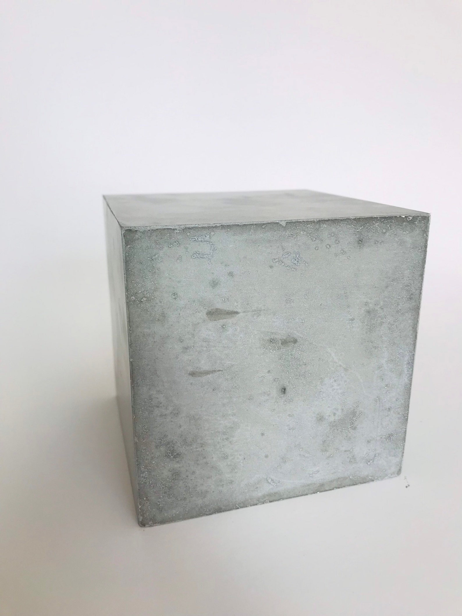 Large Concrete Display Cube Block for Jewelry Display Photo - Etsy