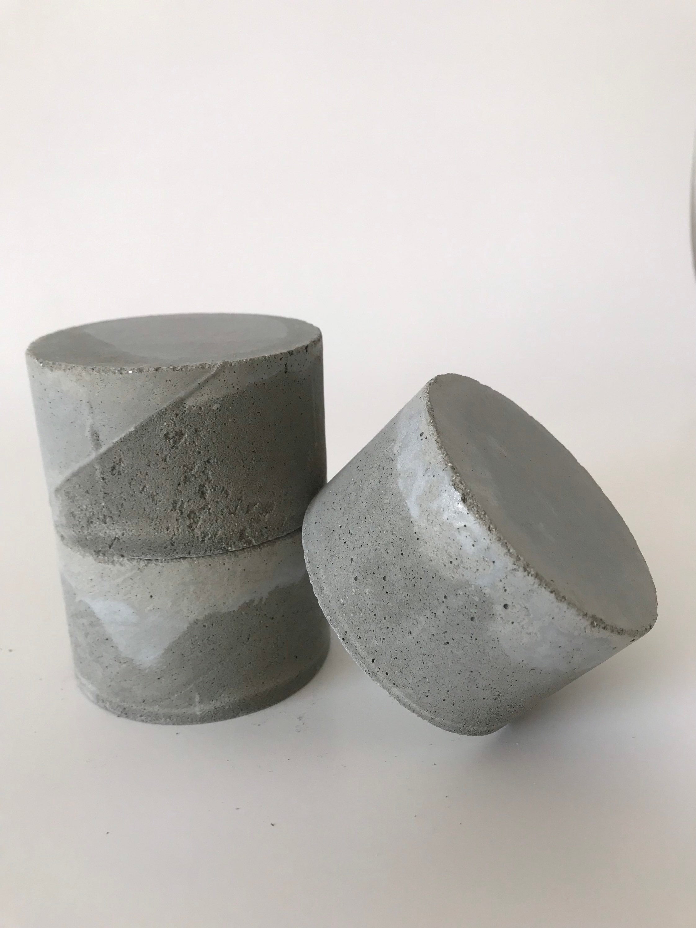 Concrete Display Cylinders, Photo Props - Etsy