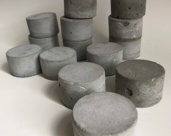 Concrete Display Stand Cylinder Photo Props | Etsy