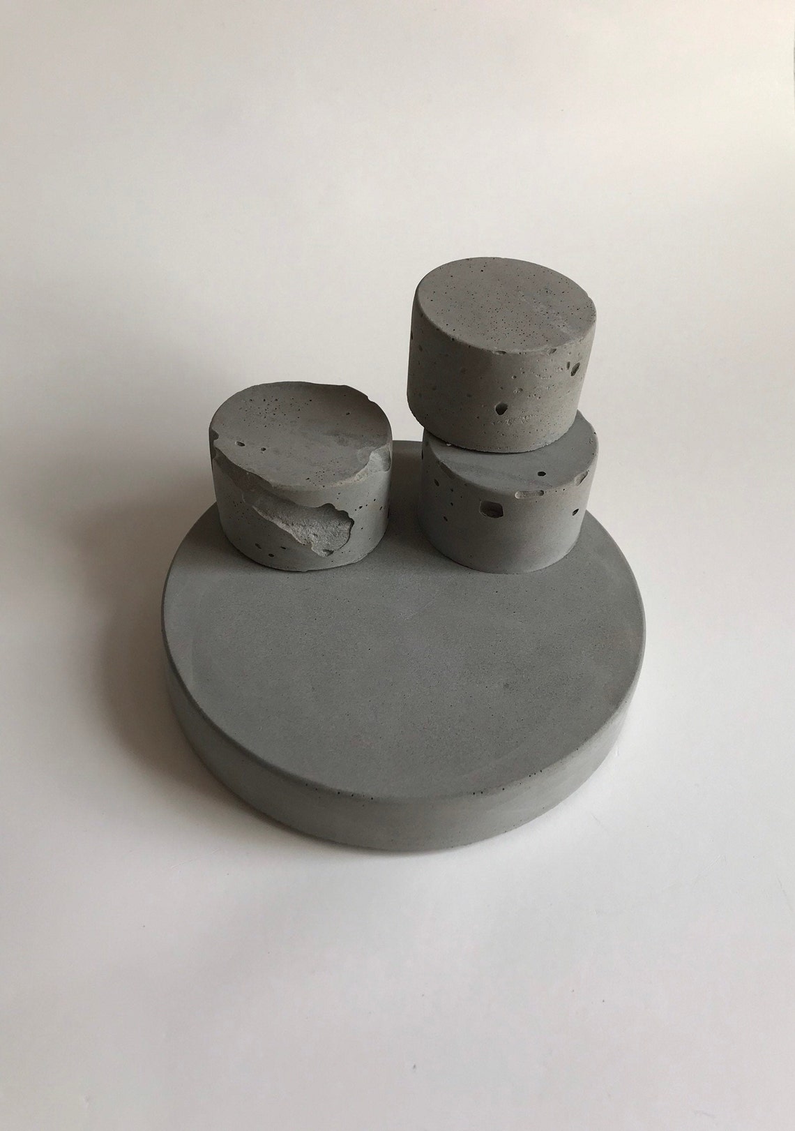 Concrete Display Stand, Cylinder, Photo Props, Extra Large - Etsy