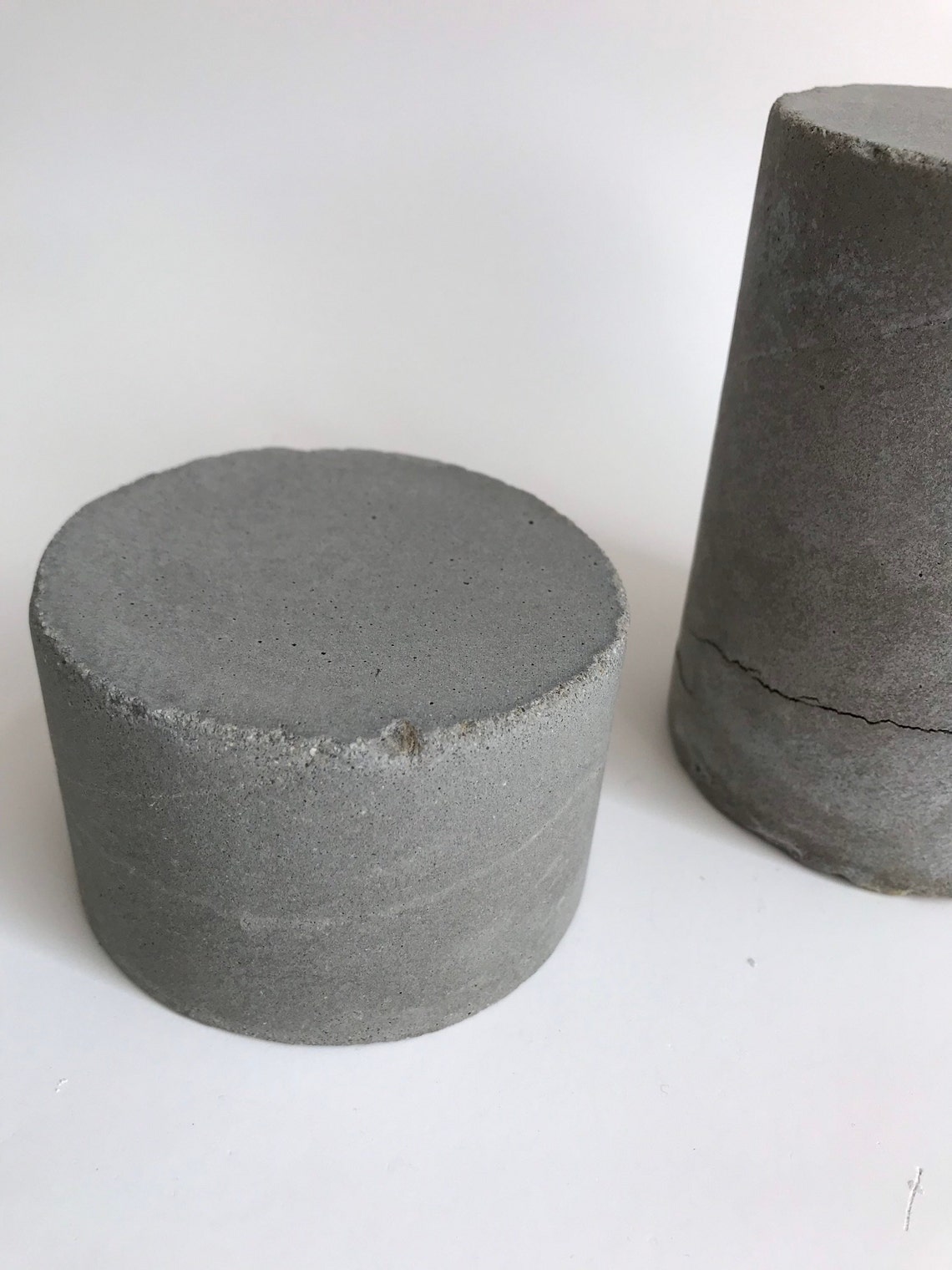 Concrete Display Cylinders Photo Props - Etsy