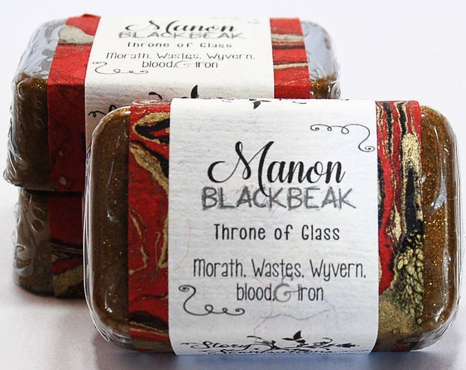 Manon Blackbeak, Throne of Glass by Sarah J. Maas, Glycerin Soap Bar ...