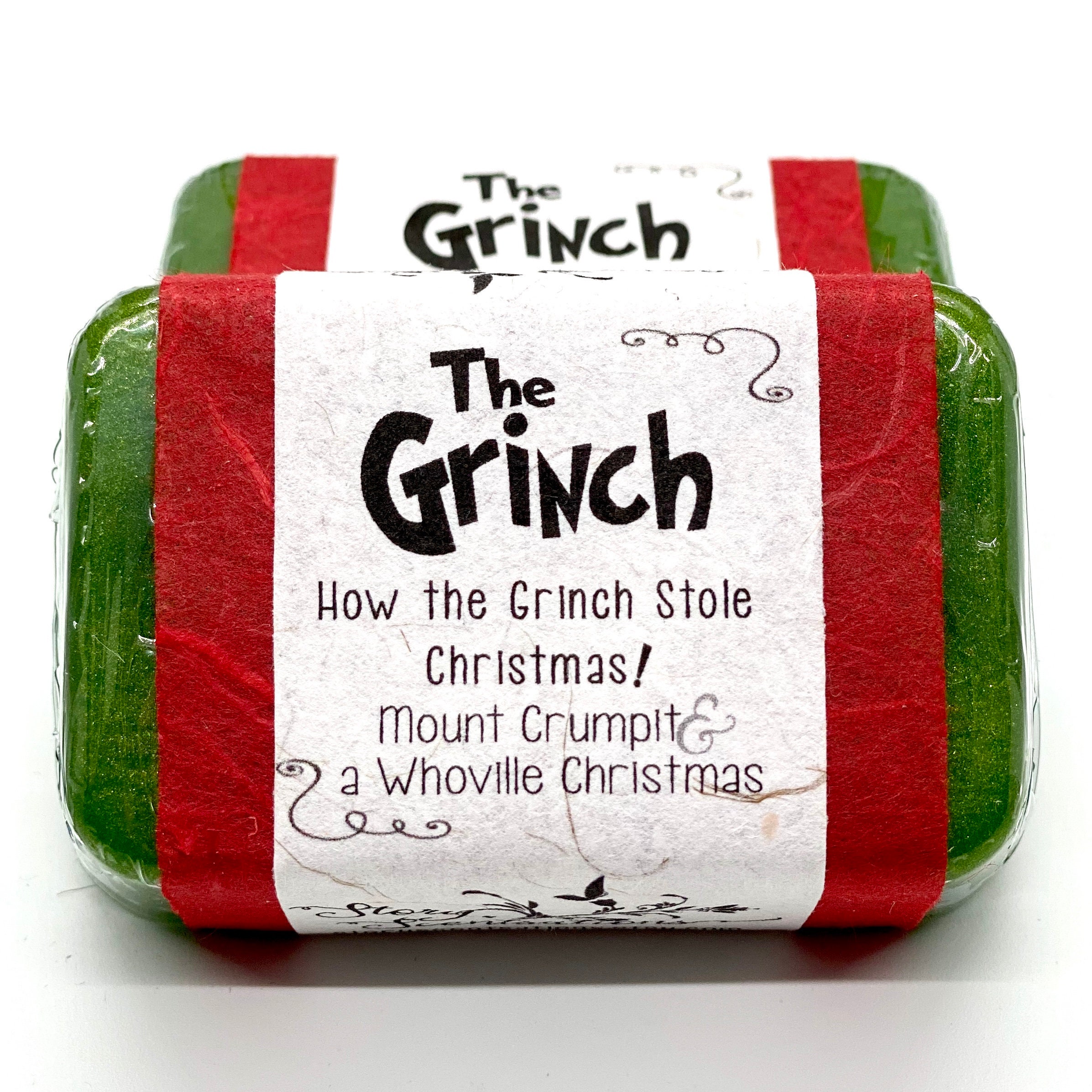 The Grinch by Dr. Seuss Glycerin Soap Bar Handmade Custom | Etsy