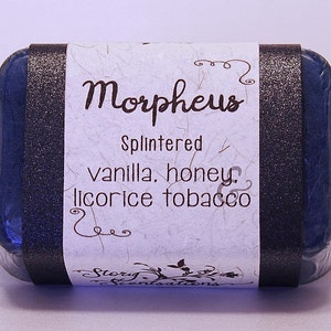 Morpheus Splintered Glycerin Soap Bar Handmade Custom Book | Etsy