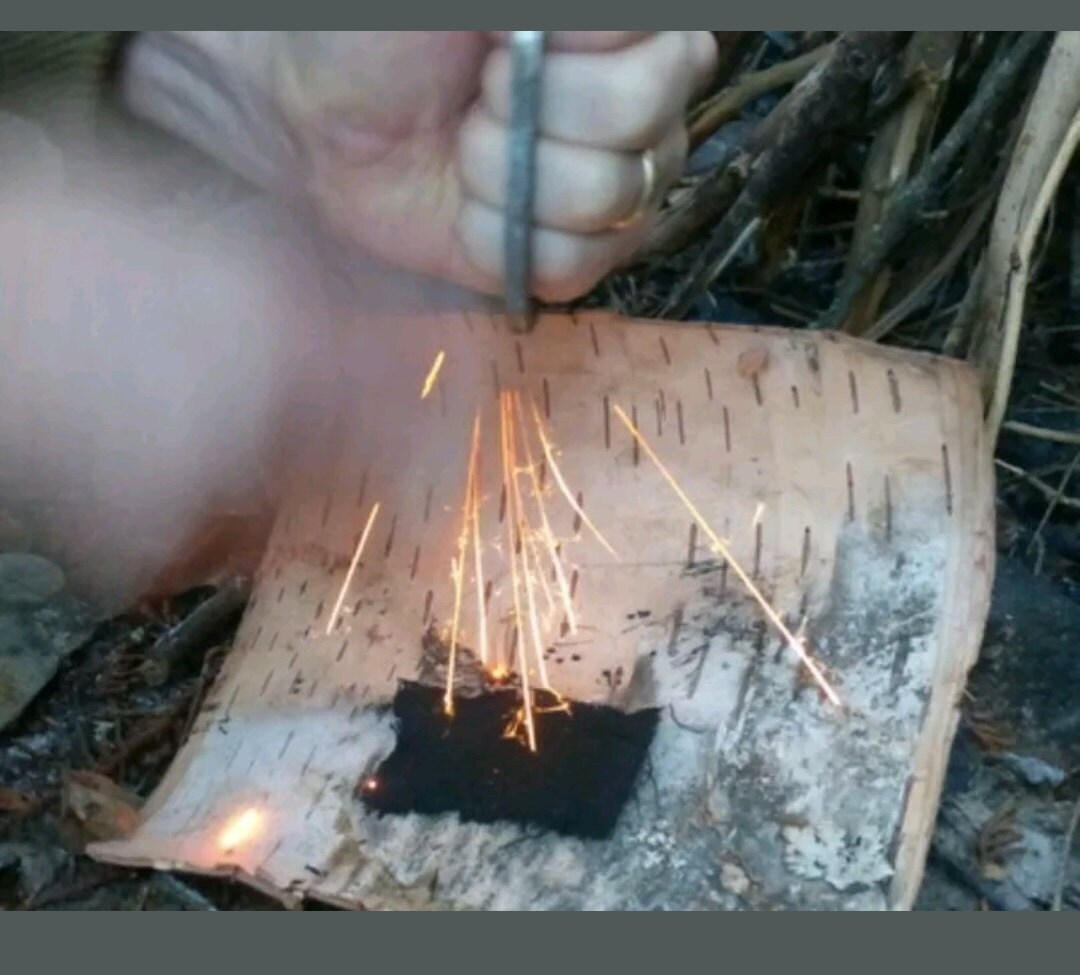 Flint Chert Stone for Primitive Fire Making - Fire Starter - Flint and ...