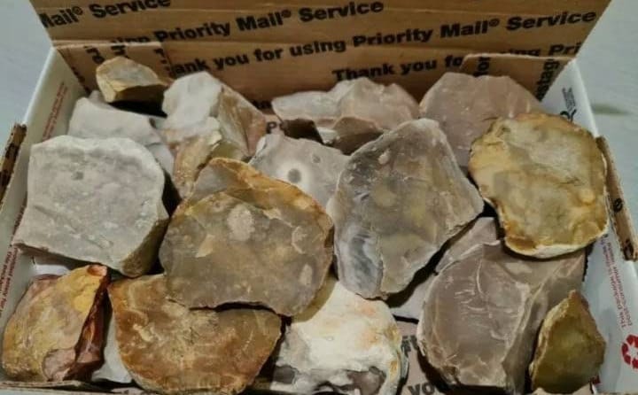 3 Lbs of Flint/chert, Fire Starting, Flint and Steel, Knapping, FREE ...