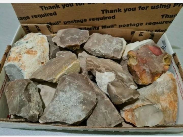 3+ Lbs of Flint/chert, Fire Starting, Flint and Steel, Knapping, FREE ...