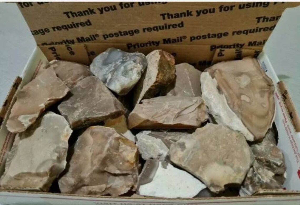 3+ Lbs of Flint/chert, Fire Starting, Flint and Steel, Knapping, FREE ...