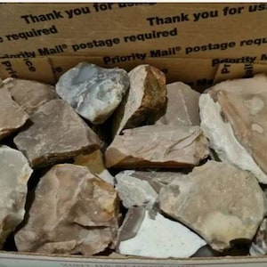 3+ Lbs of Flint/chert, Fire Starting, Flint and Steel, Knapping, FREE ...
