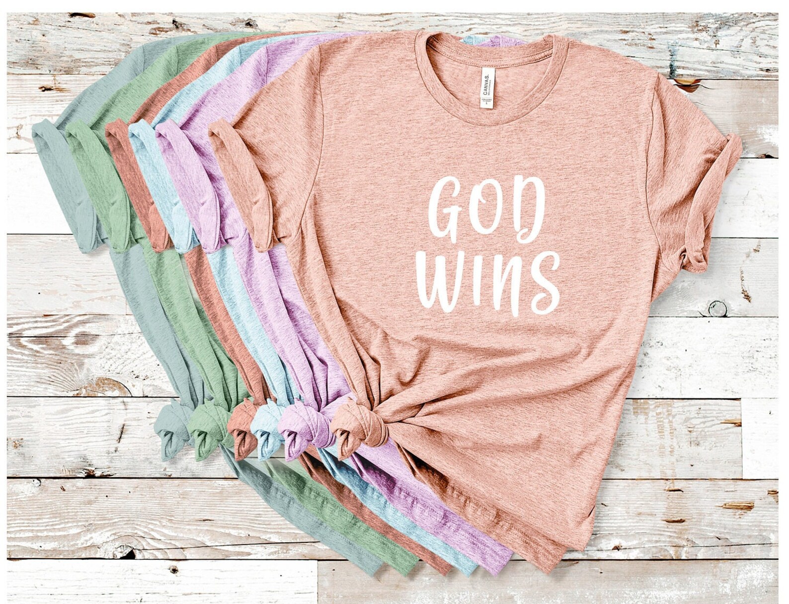 God Wins Tee God Wins Shirt God Wins T-shirt God Wins - Etsy