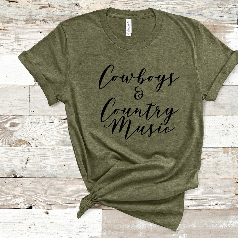 Country Music T Shirts - Etsy