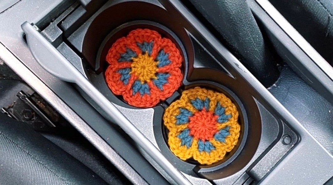 CUSTOM Car Coaster for Cupholder, One Size Fits Most, Vehicle Cupholder ...