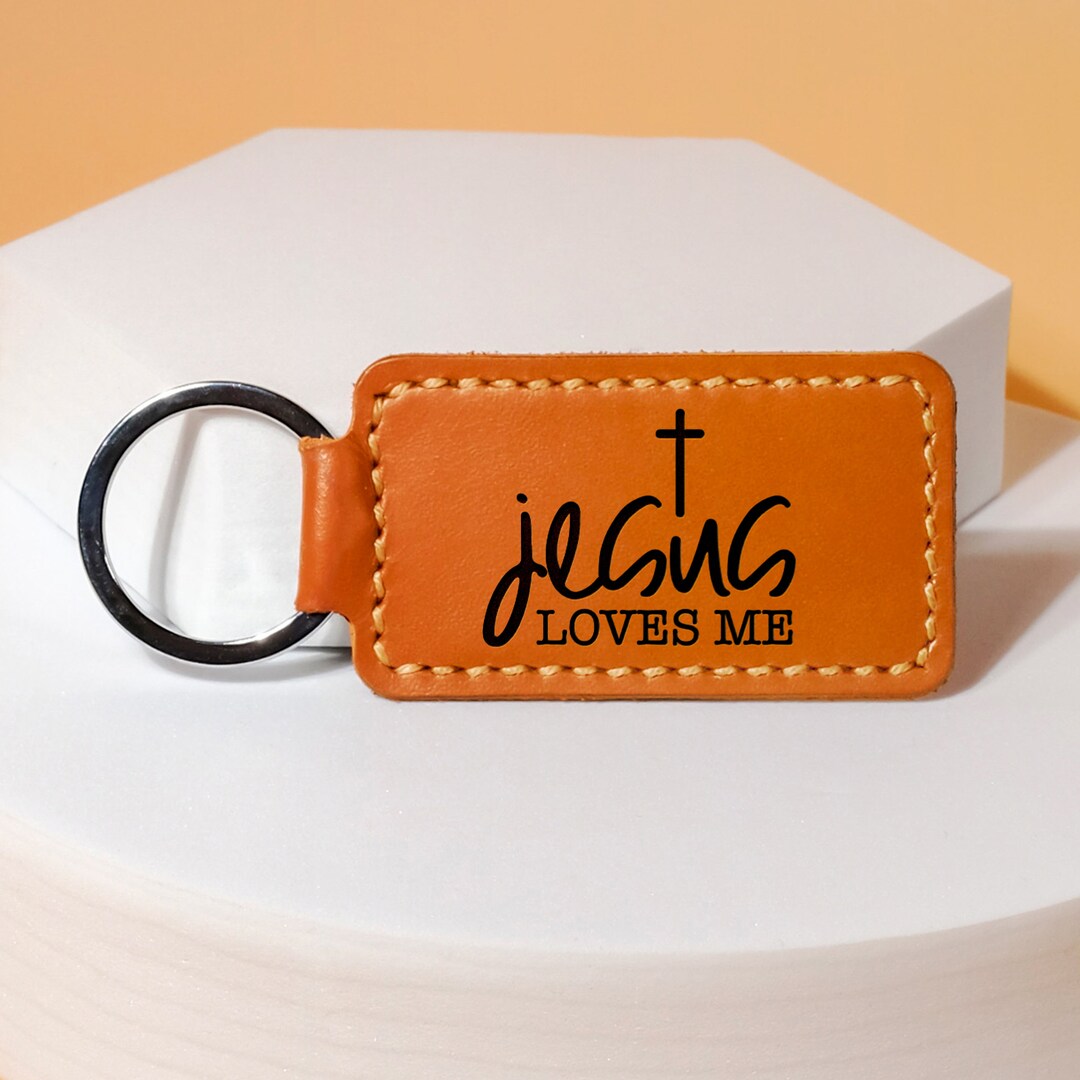 Personalized Leather Keychain, Custom Keyring for Men and Women ...