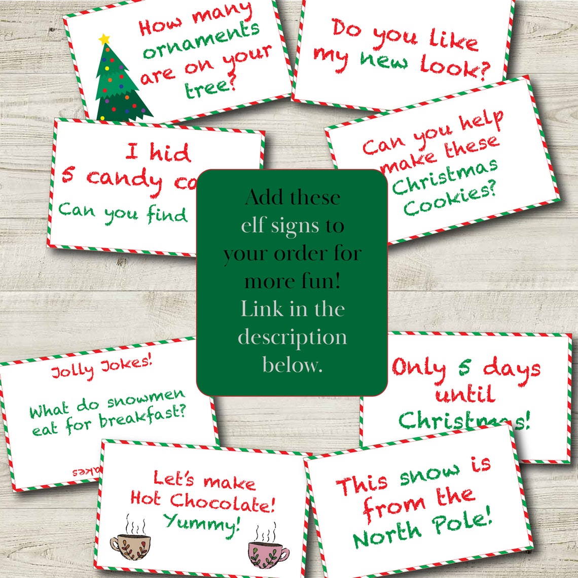 Christmas Elf Letter Welcome Back Letter Elf Accessories Etsy Christmas Elf Letter Welcome Back Letter Elf Accessories Etsy