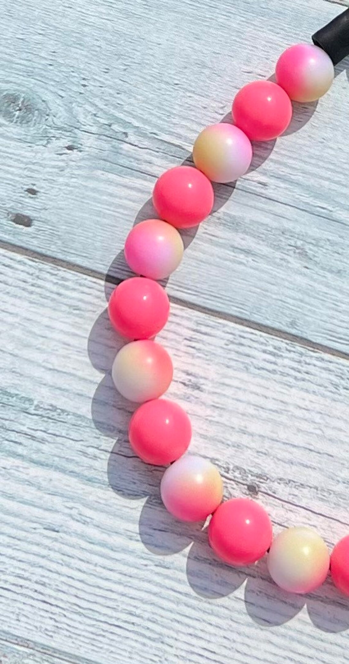 Exotic Lilies Acrylic Beaded Dog Collar: Slip-on, Waterproof - Etsy