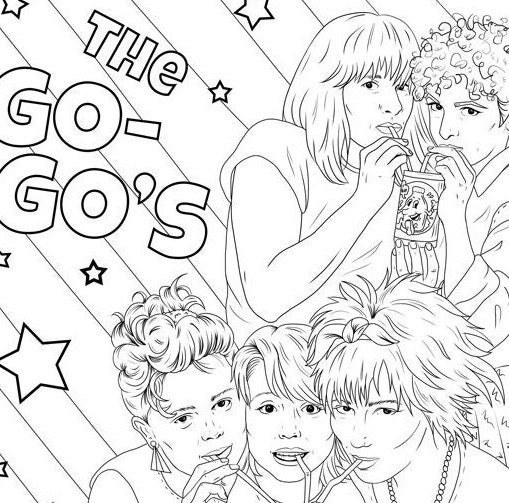 Musician Coloring Pages / Digital Download / Coloring Book Björk Lizzo ...