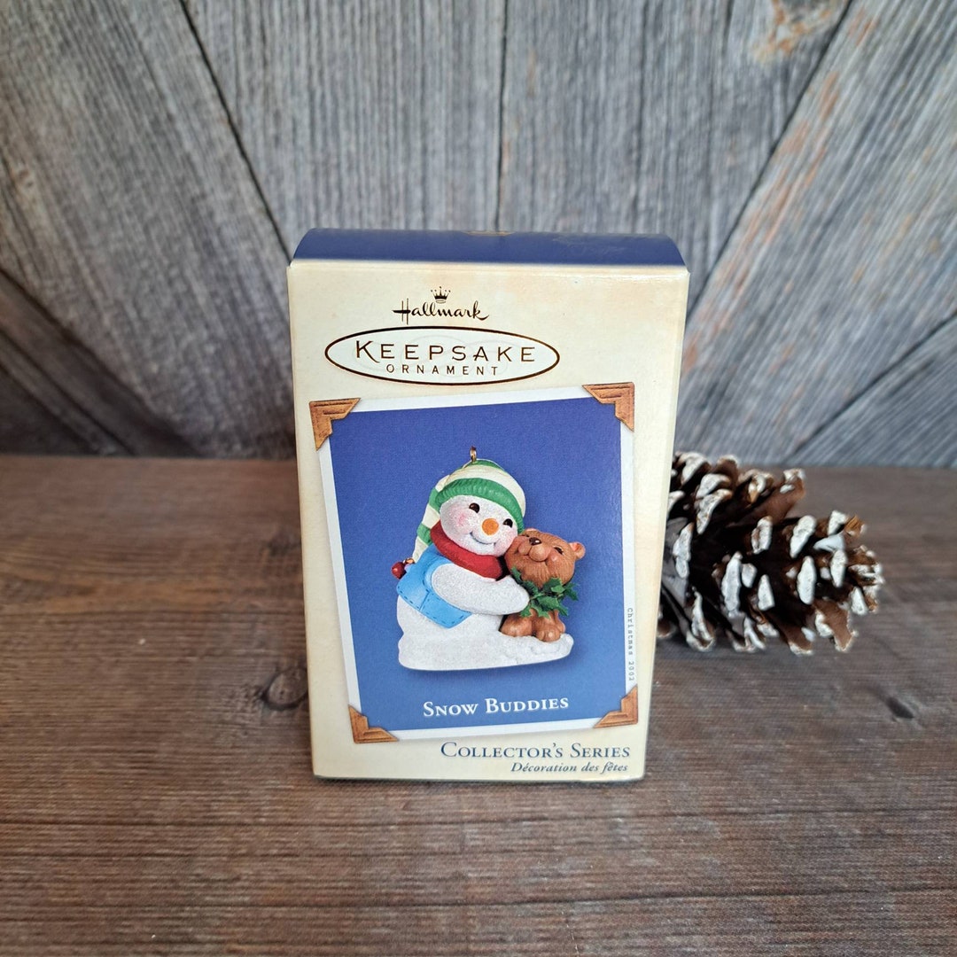 Vintage Snow Buddies Christmas Ornament {hallmark Keepsake Ornament ...
