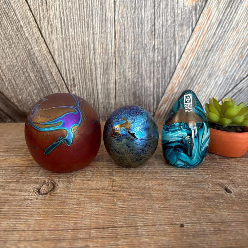 Mdina Glass Paperweights - Etsy
