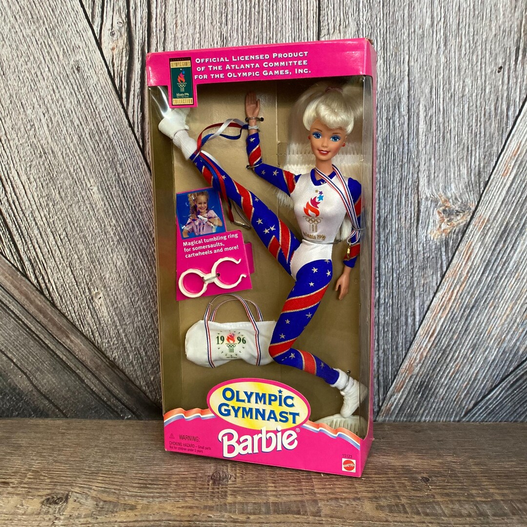 Olympic Gymnast Barbie {blonde Gymnastics} Official Licensed Product ...
