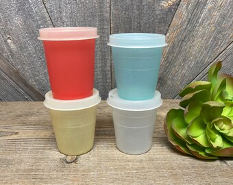 Tupperware Small Salad Dressing Containers - Etsy
