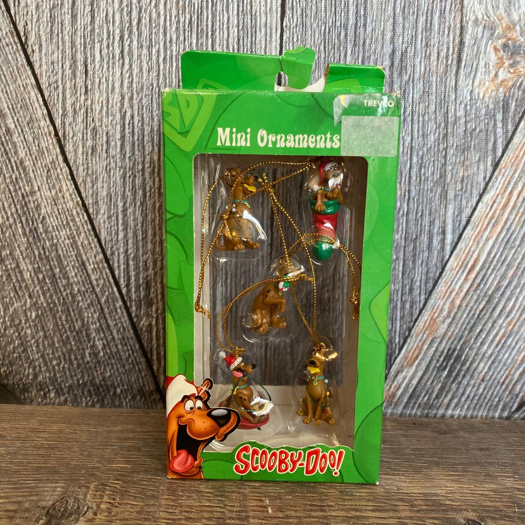 5 Vintage Scooby Doo Christmas Ornament {keepsake Ornament Craft Supply ...