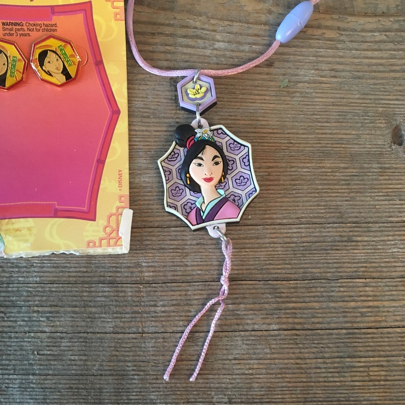 Mulan Necklace and Earrings Fashion Accessory Set Jewelry - Etsy