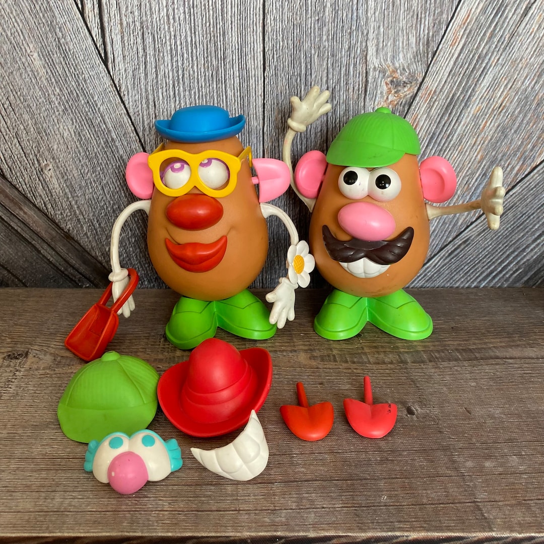 Mr. Potato Head and Mrs. Potato Head Toy Story Toys attachable Play ...